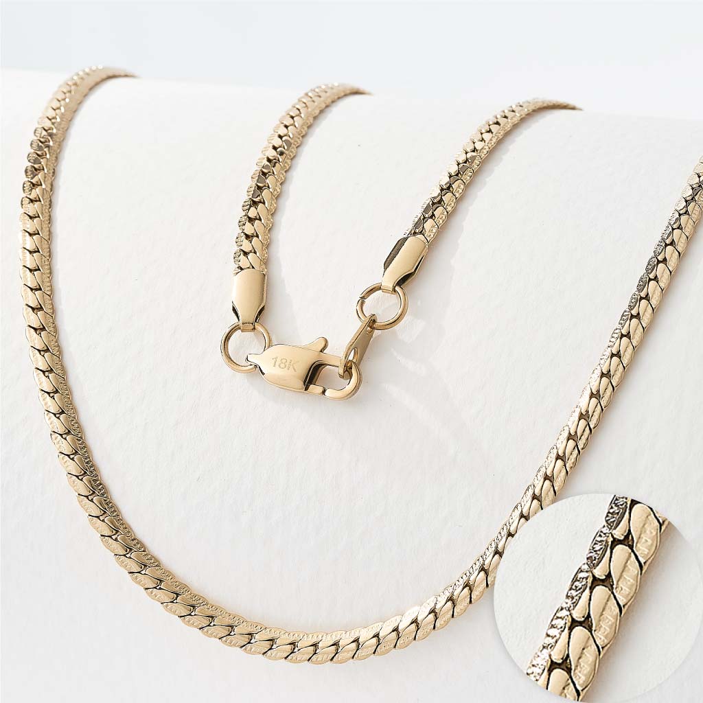 Engraved Chain – Goldier