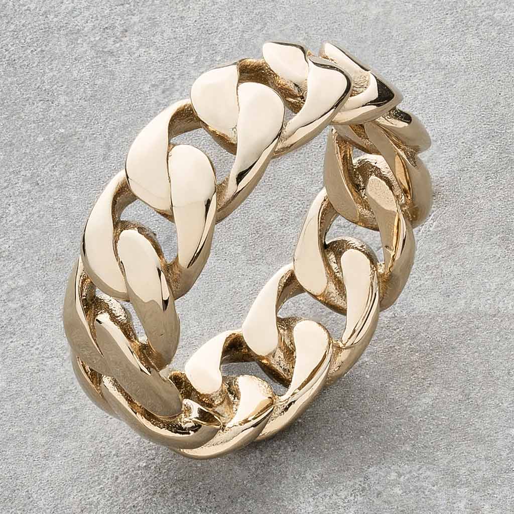 Cuban Ring – Goldier